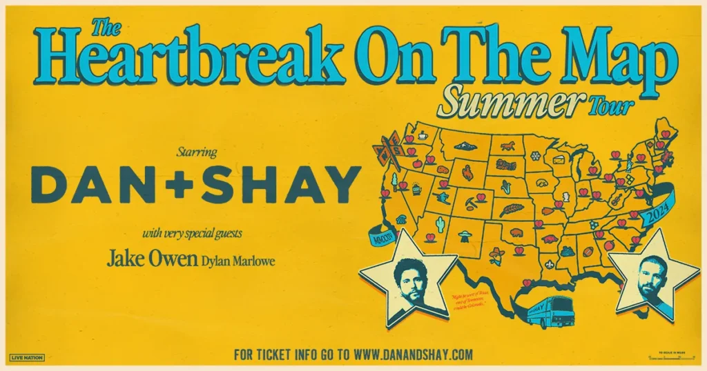 Dan And Shay, Jake Owen & Dylan Marlowe Tickets | 11th August | Maine ...
